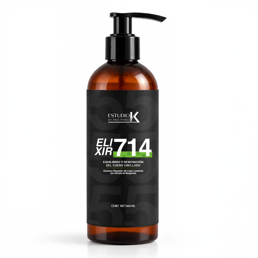 ELIXIR 714 – (SHAMPOO DE BERGAMOTA) – Estudio K